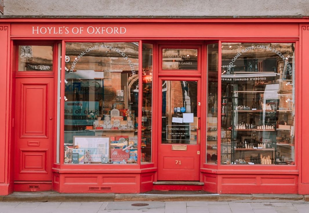 Shops to See in Oxford: Hoyle's of Oxford Games